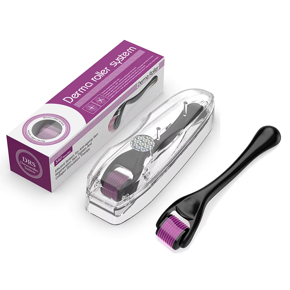 540 Derma Roller Titanium Micro Needle Roller 0.25mm Needles For Skin ...