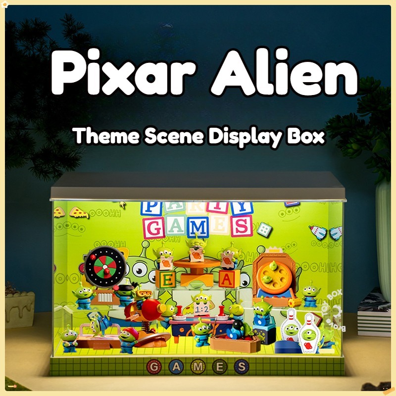 Popmart Display Box Acrylic Display Box Pixar Alien Display Box Theme ...