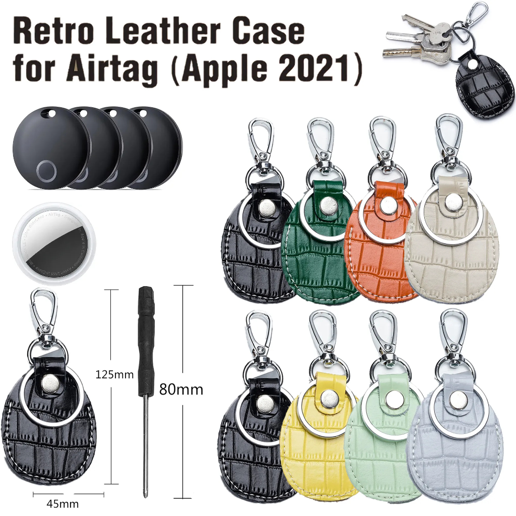 Apple Airtag – Protective Leather Airtag Case & Holder - Airtag ...