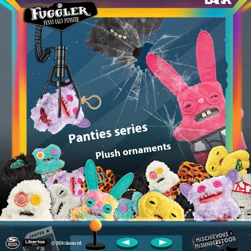 Fuggler Tooth Monster Ugly Cute Funny Keychain Trendy Play Doll ...