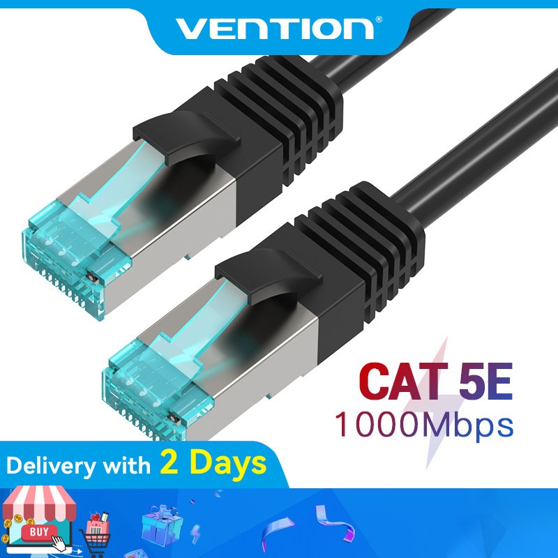 Vention Ethernet Cable Cat5e Lan Cable FTP Cat5e Network Patch Cable ...