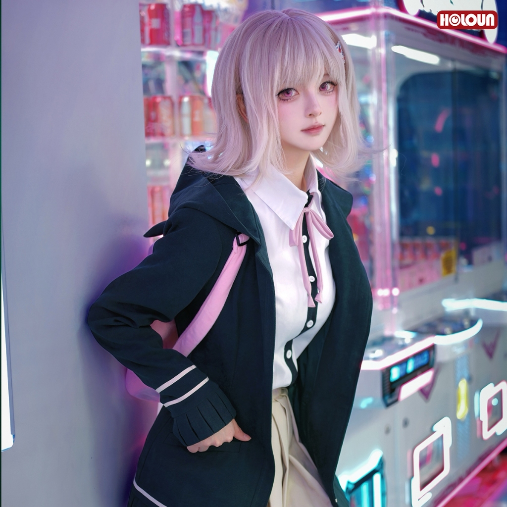 HOLOUN Anime Danganronpa Nanami Chiaki Cosplay Costumes Trigger Happ ...