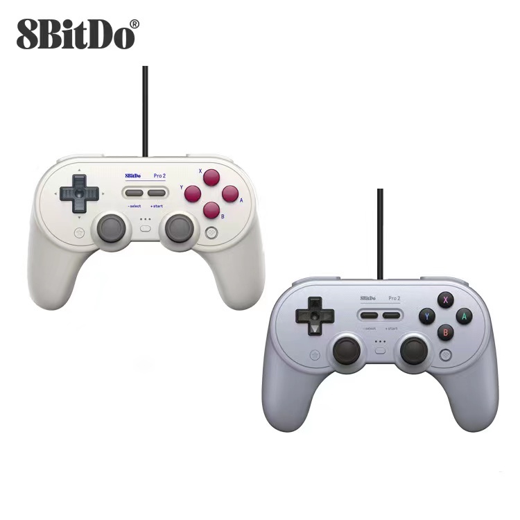 8Bitdo Pro 2 Wired Controller for Nintendo Switch/Windows/Steam Deck ...