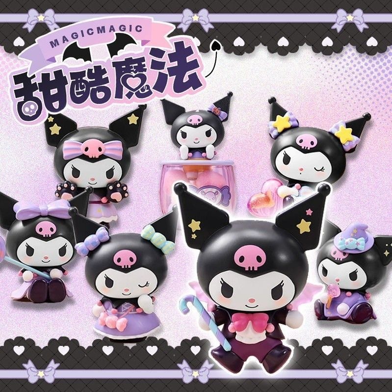 6PCS Sanrio Magic Story Series Blind Box Magic Handmade Anime Doll Cute ...