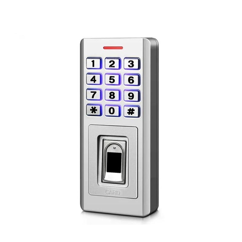 Backlight Semiconductor Fingerprint Metal Keypad IP68 Waterproof RFID ...