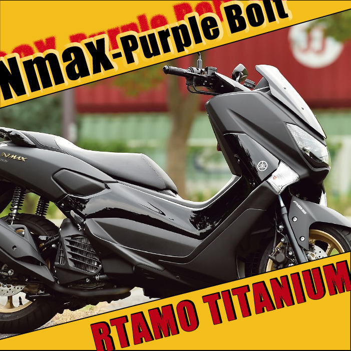 RTAMO Titanium Gr5 Nmax155 Full Set Nmax V1 Pipe Bolt Swingarm Bolt ...