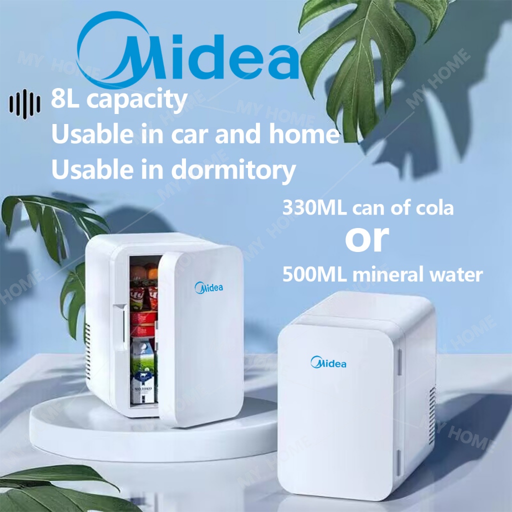midea mini fridge portable cooler 8L High Quality Fridge Portable ...