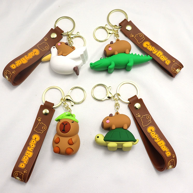 [READY STOCK] Cute Capybara Keychain Kawaii Capybara Keychain | Shopee ...