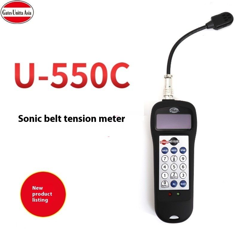 Japan UNITTA Tension Meter U550C Sonic Ultrasonic Belt Tension Meter U ...