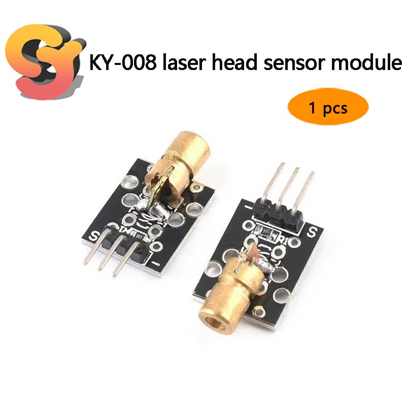 [Ready Stock Supply] 1pcs KY-008 Laser Head Sensor Module Suitable for ...