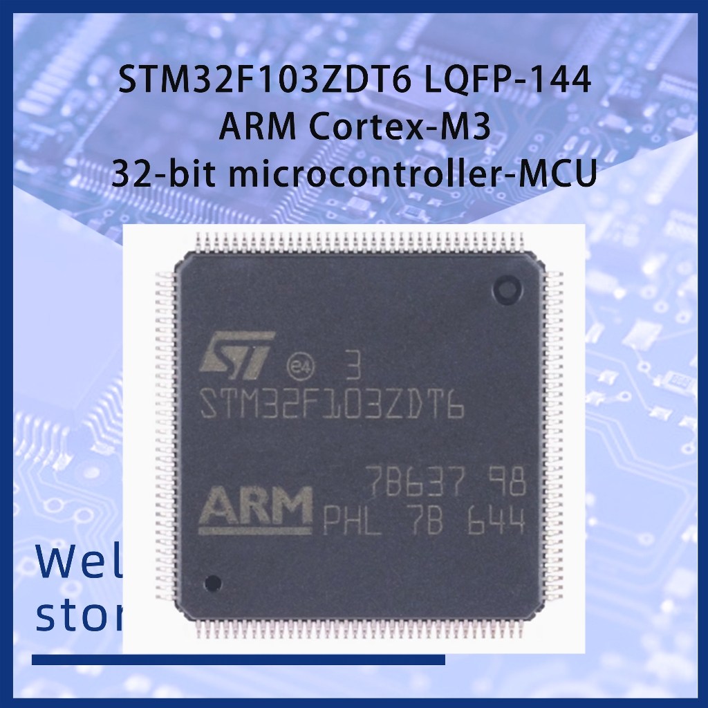 STM32F103ZDT6 LQFP-144 ARM Cortex-M3 32-bit microcontroller-MCU ...