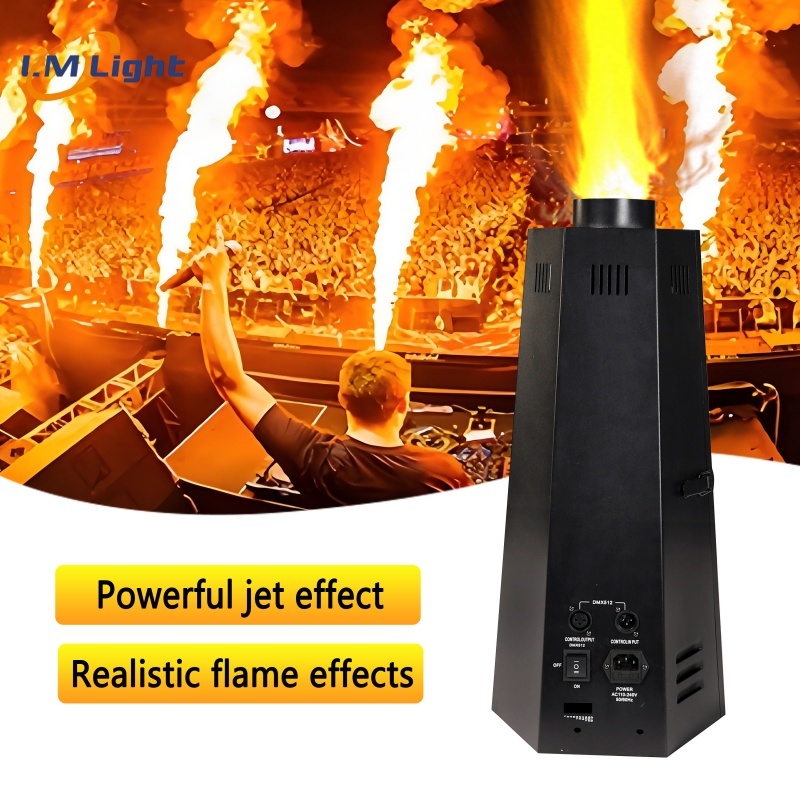Stage Lighter Real Fire Machine Bar Atmosphere Effect Maker Flame Jet ...