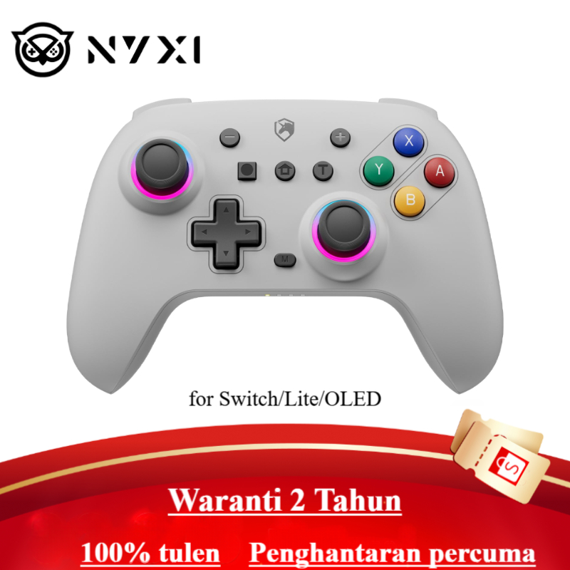 [Original NYXI] Wireless Pro Controller for Nintendo Switch/Lite/OLED – Gaming Controller with ...