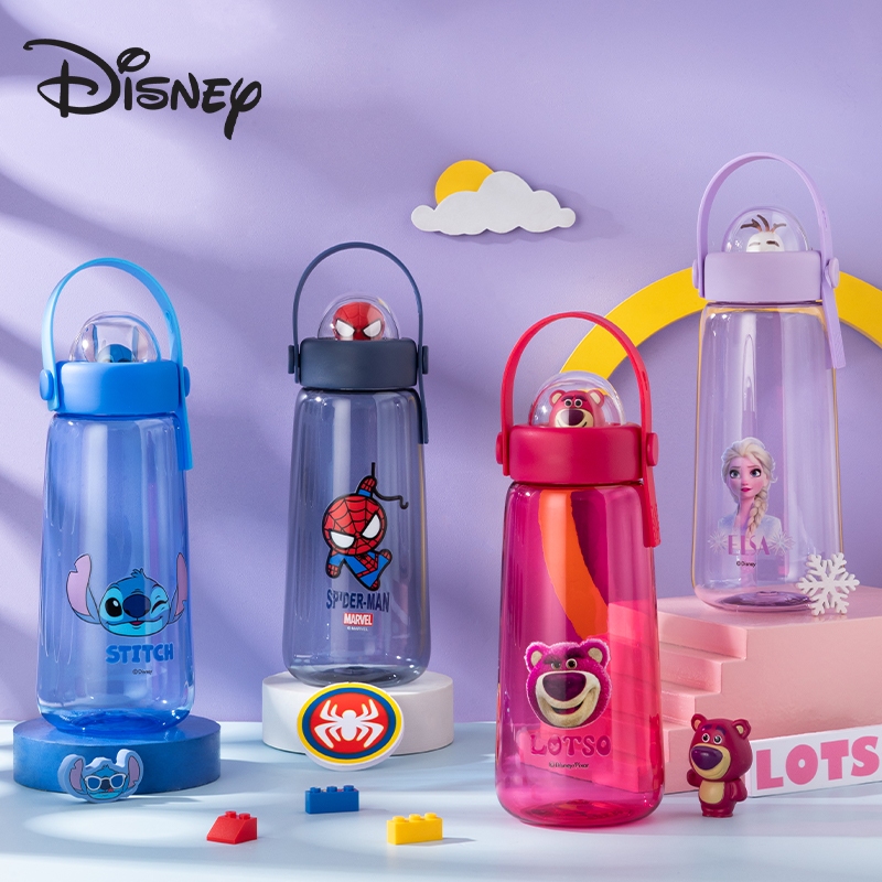 600ml Disney Princess Cartoon Mickey Doll Lanyard Cup: A Fun and ...