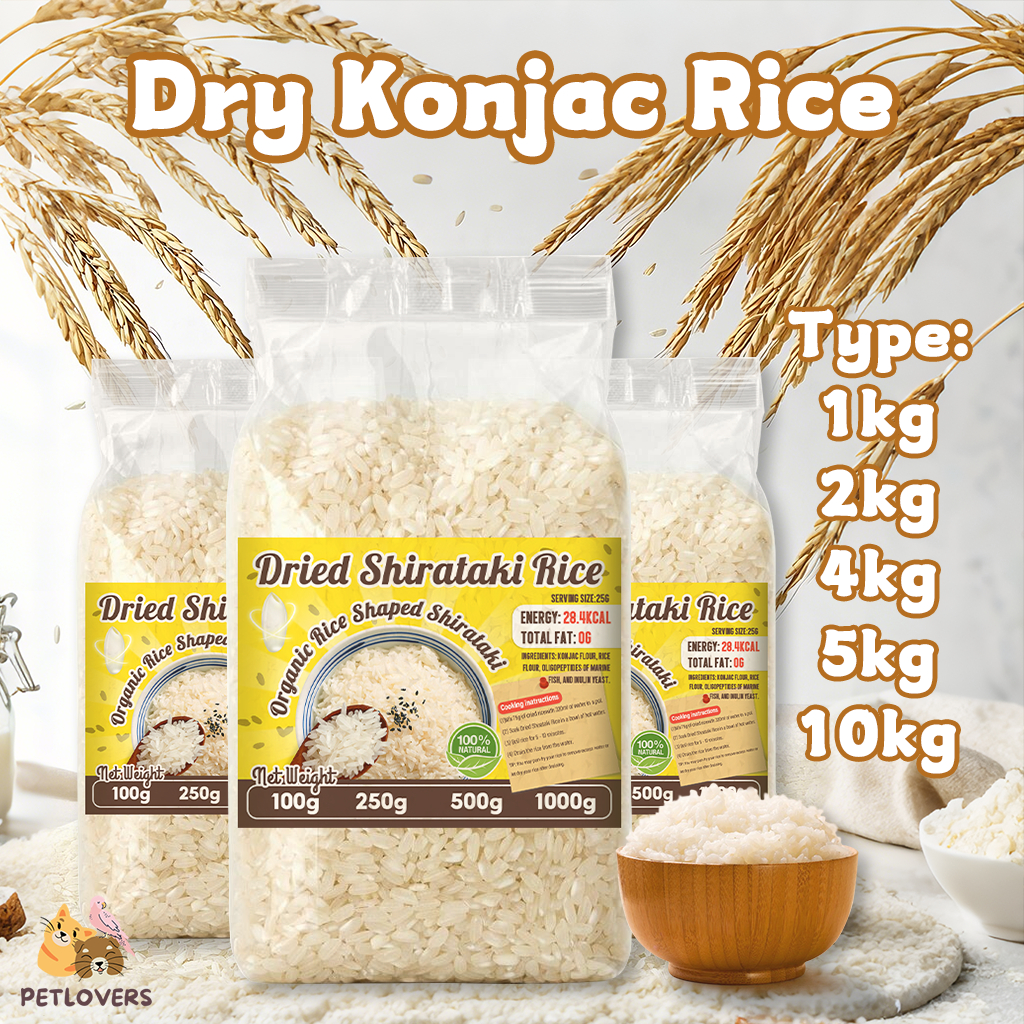 [ Halal ] Konjac Rice Konjac Dry Rice Beras Konjac No Need to Cook ...