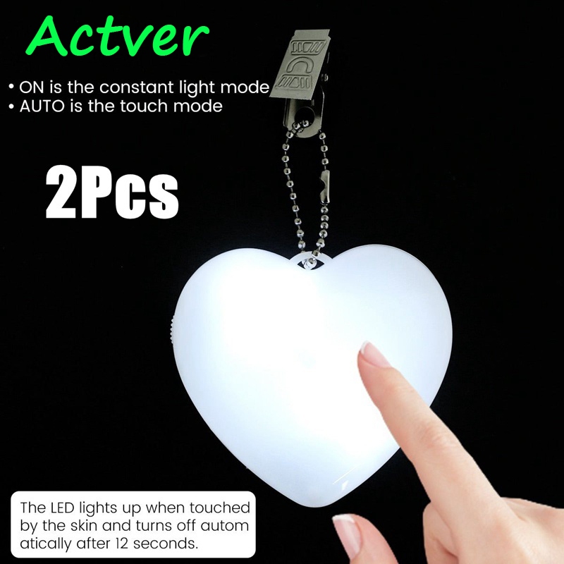 Actver 2 Pcs Women Purse Light Rechargeable Handbag Light for Purse,Led ...