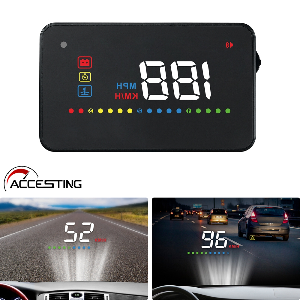 A200 Car HUD Display GPS+OBD2 Speedometer Car Display Digital ...