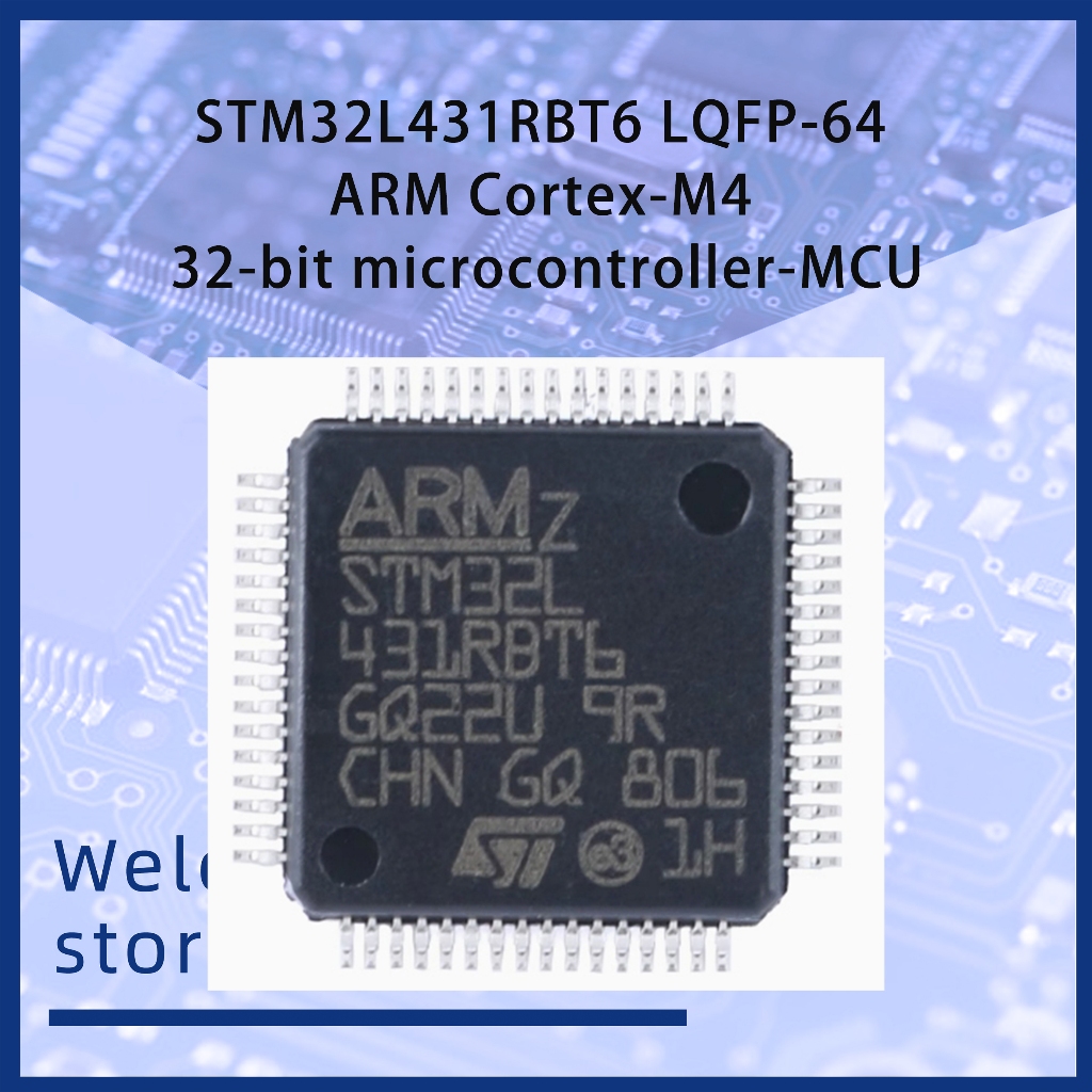 STM32L431RBT6 LQFP-64 ARM Cortex-M4 32-bit microcontroller-MCU | Shopee Malaysia