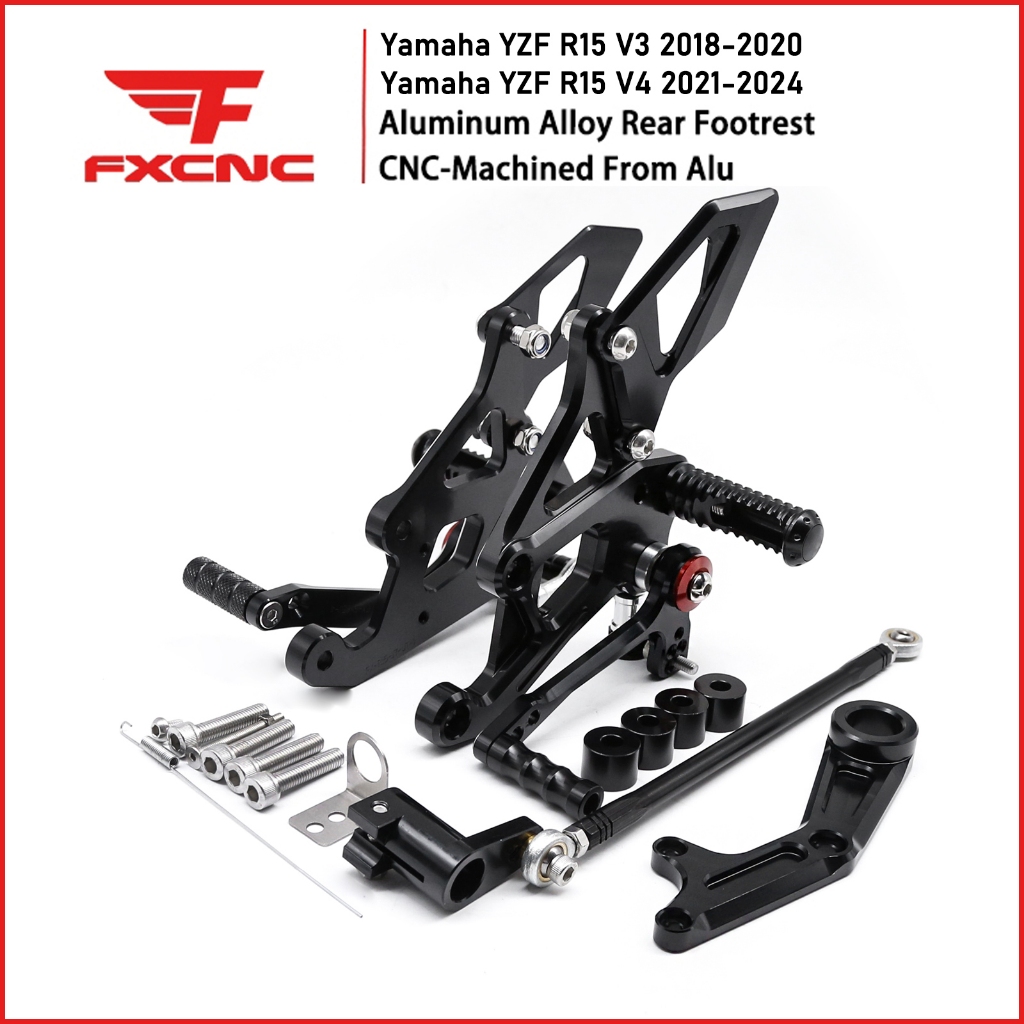 For Yamaha YZF R15 V3 V4 2018 2019 2020 2021 2022 2023 2024 CNC Rearset ...