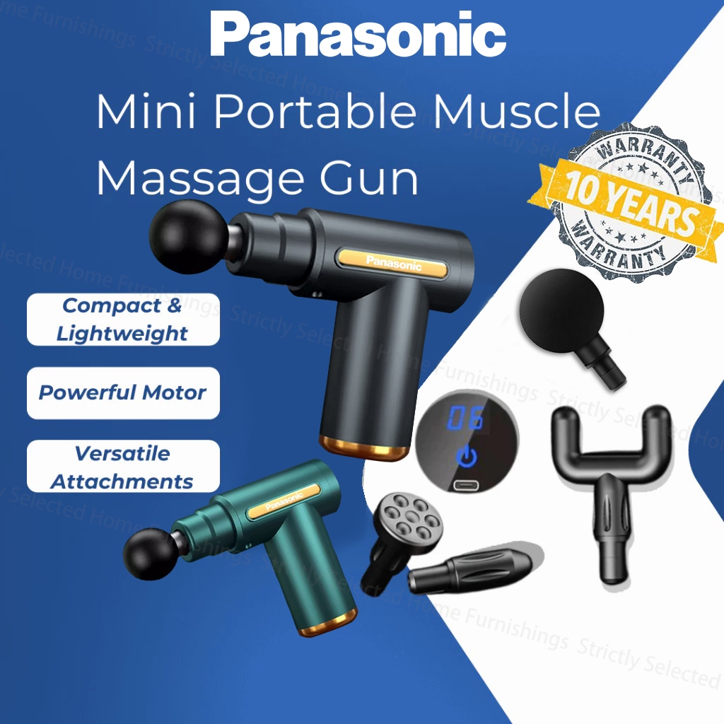 Panasonic Massage Gun [10-year warranty-24-hour delivery] Portable mini ...