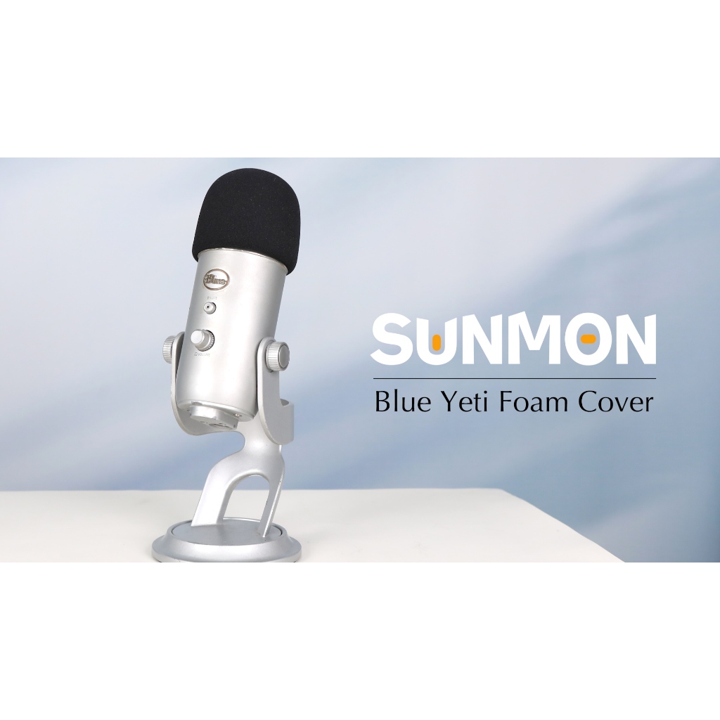 Blue Yeti Microphone Foam Mic Windscreen Cover for Blue Yeti, Yeti Pro ...
