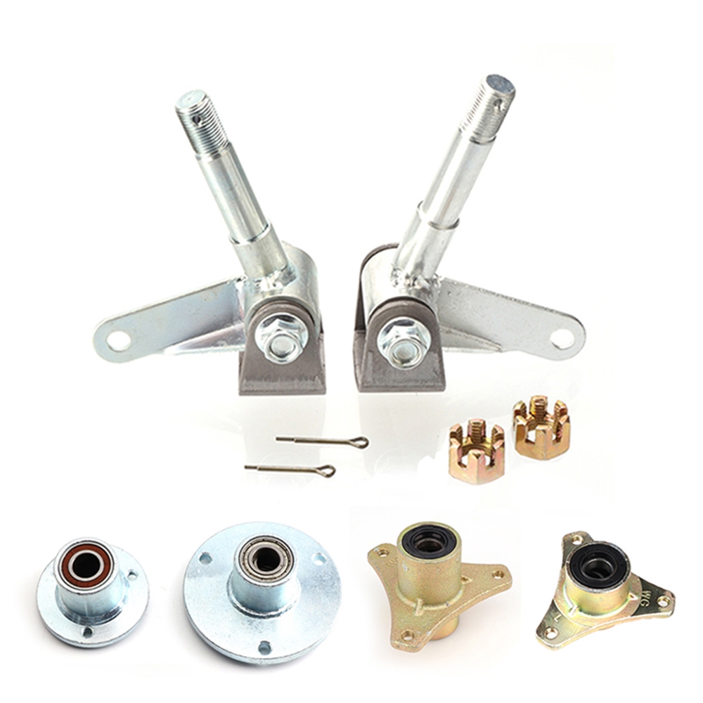 15mm/17mm 3 Stud Front Wheel Knuckle Spindle 5"/6" Wheel Hub For DIY ...