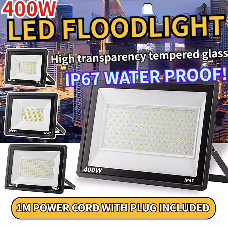 Lampu LED Light LED Waterproof Flood Light Spotlight Sensor 400W LED ...