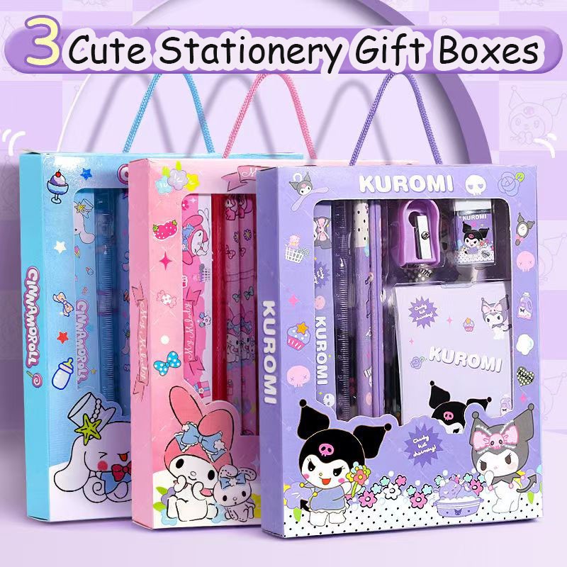 Kuromi Stationery Set Sanrio Stationery Stationery Set for Kids Gift ...