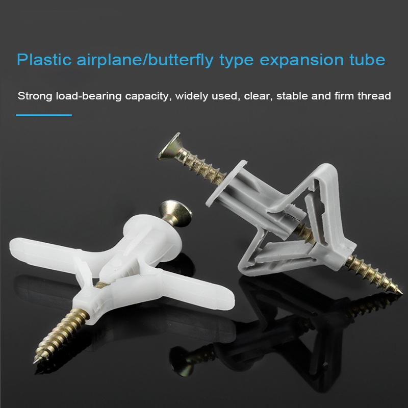 Plastic Aircraft Expansion Screw Gypsum Board Special Hollow Brick Self ...