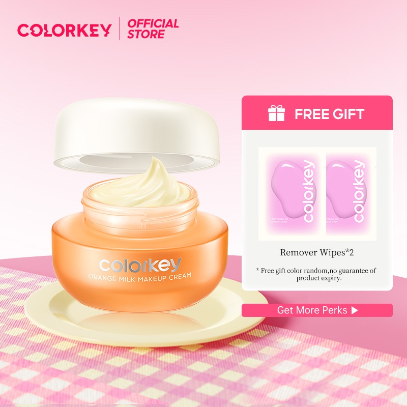 Colorkey Orange Hydrating Makeup Cream Foundation Savior 18H Hydration ...
