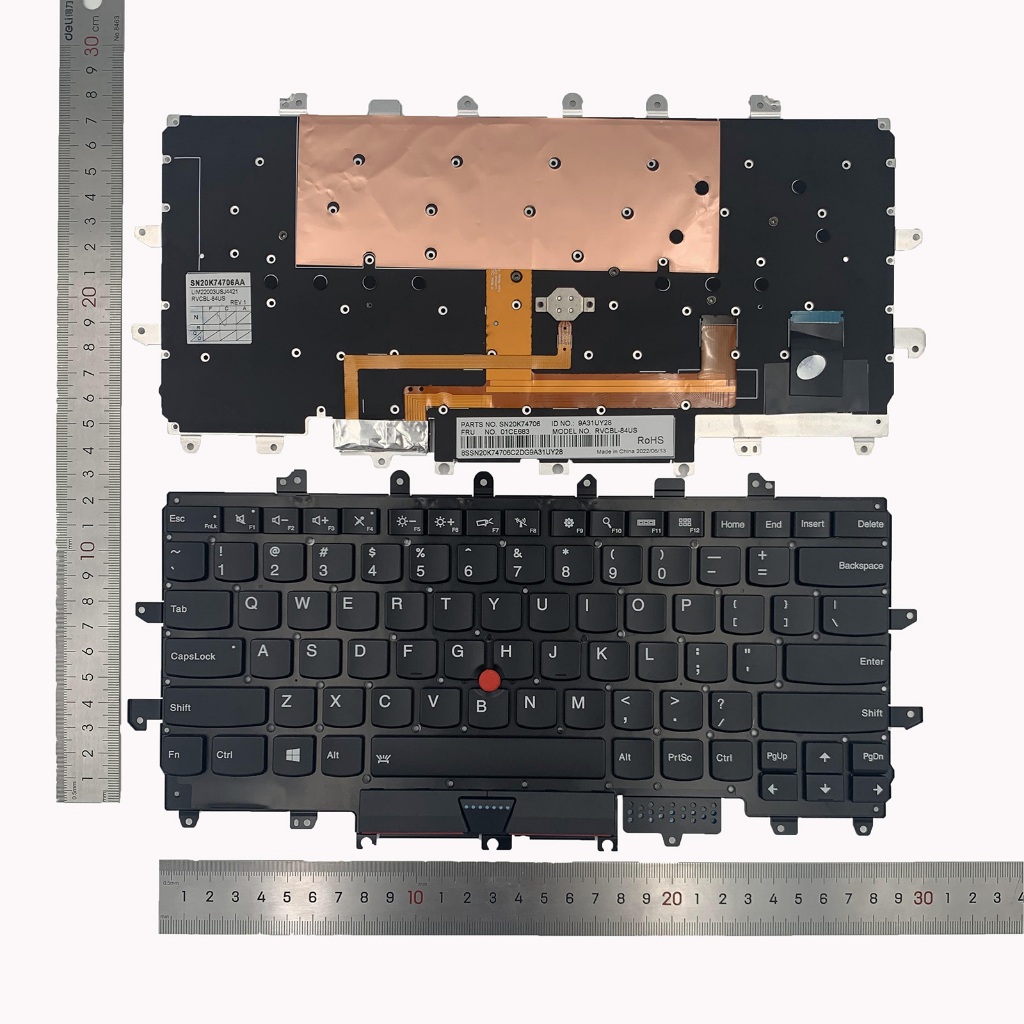 US Layout Keyboard for LENOVO IBM ThinkPad X1 Carbon Gen 4 2016 20FB ...