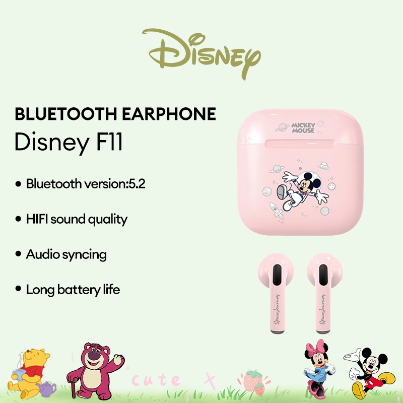 Disney F11 Wireless Bluetooth Waterproof Sport Headsets Noise Reduction ...