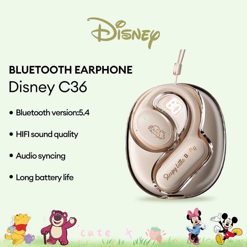 Disney C36 Bluetooth Earphone Wireless Earphone Smart Touch Gaming ...
