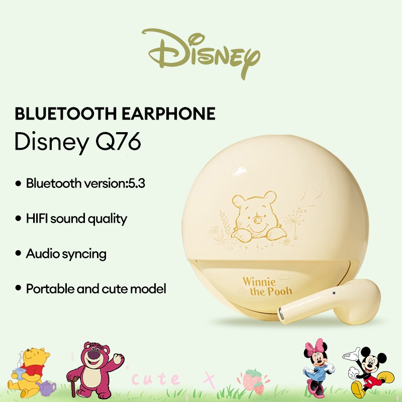 Disney Q76 Wireless Earphones Bluetooth Earphone In Ear Sports Running ...