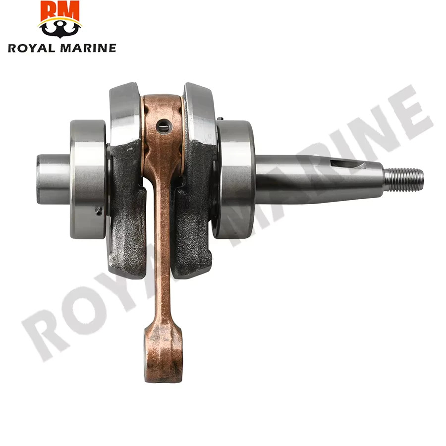 6E0-11400-00 Crankshaft Assembly For Yamaha outboard motor 2T 4HP 5HP 6E0-11400-00-00 6E0-11400 ...
