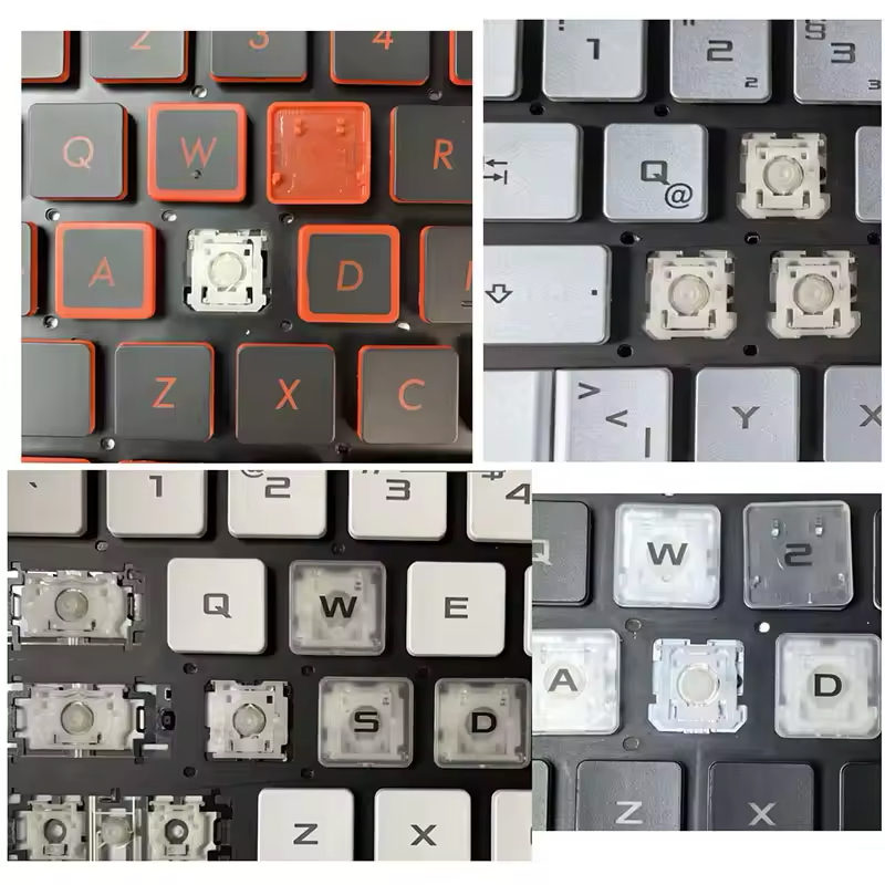 Replacement Keycap Key cap &Scissor Clip&Hinge For ASUS Rog Strix G531 ...