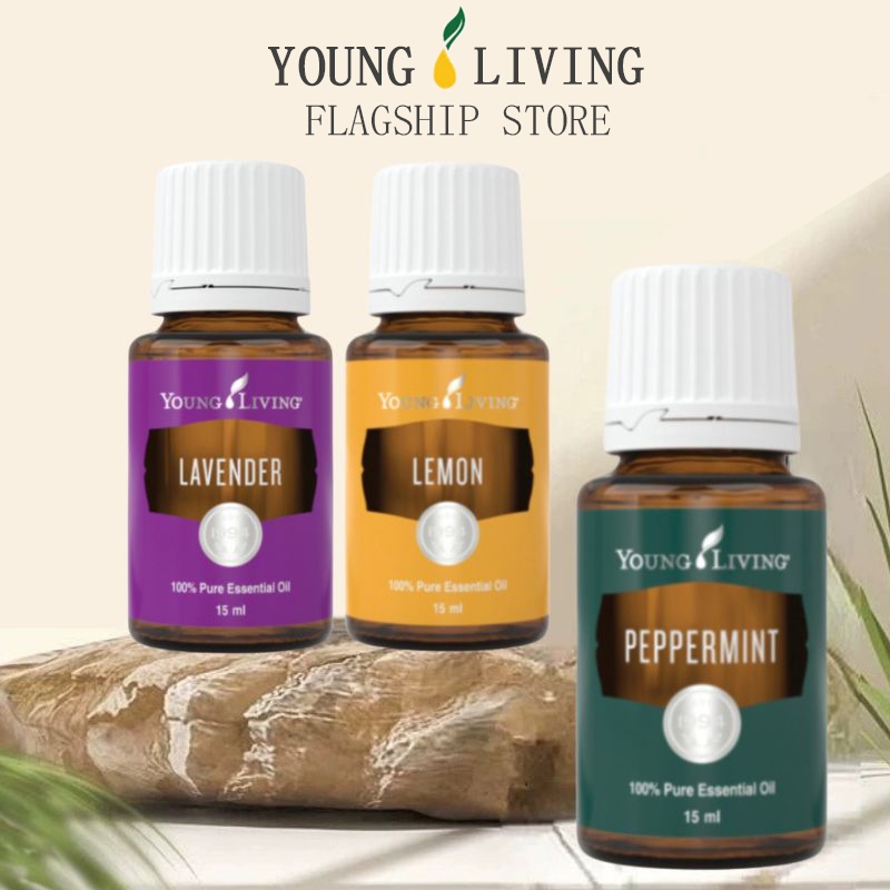 Young Living Allergy Trio Pure Essential Oil LAVENDER/LEMON/PEPPERMINT-15ml | Shopee Malaysia
