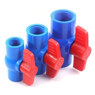 PVC Ball Valve Socket Compact Ball Valve Socket End Water Stop Valve ...