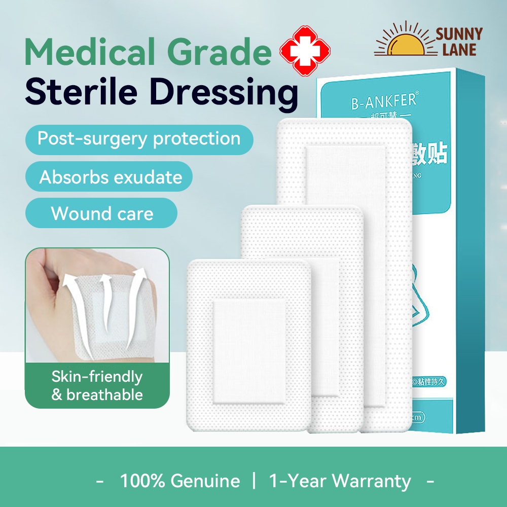 Medical Sterile Wound Dressing Patch Breathable Cotton Dressing Self ...