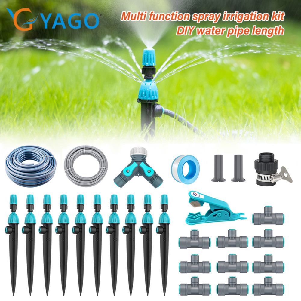 YAGO DIY Water Pipe Length Timing Automatic Garden Drip Irrigation ...
