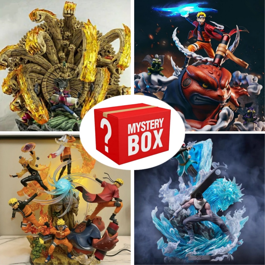 Naruto Figure Kakashi Hashirama Obito Tobirama Figure Doll Lucky Bag ...