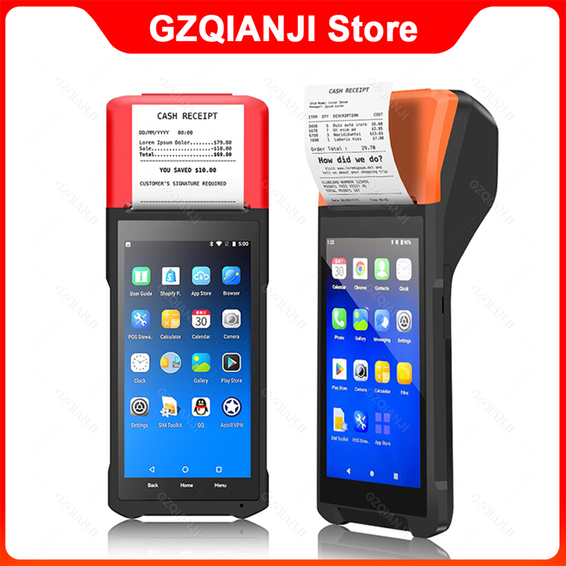 Handheld POS PDA Terminal Thermal Receipt Bill Printer Machine Loyverse ...