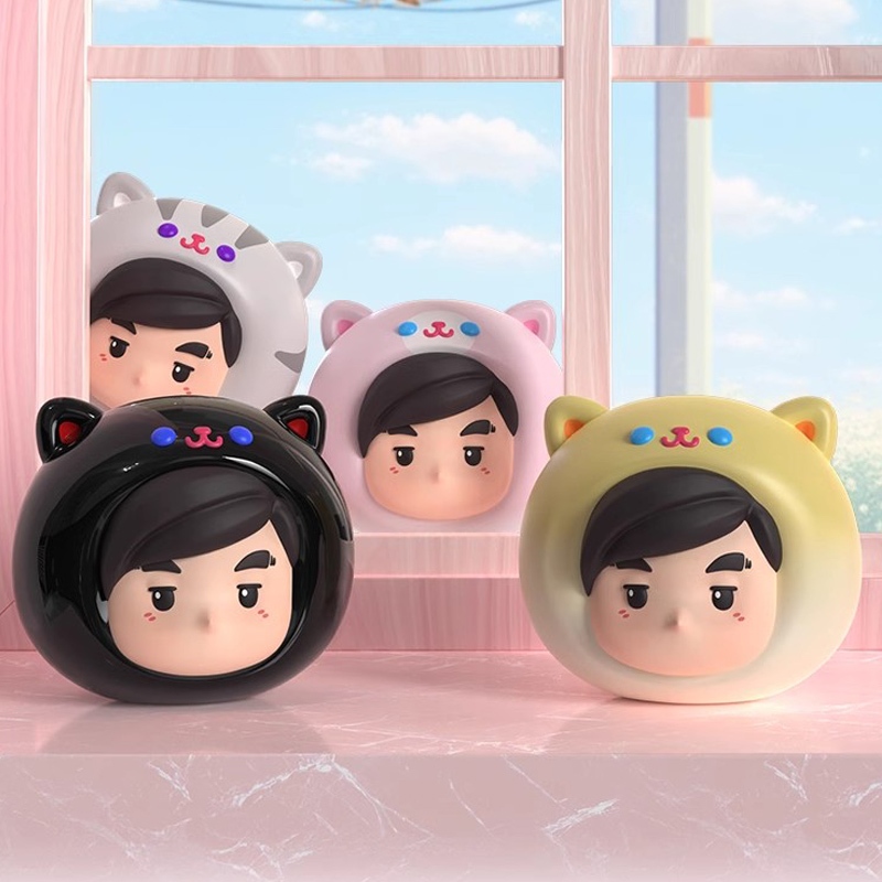Meow Meow Series Mini Beans Doll Cute Figure Toy (3Pcs/1 Box) | Shopee ...