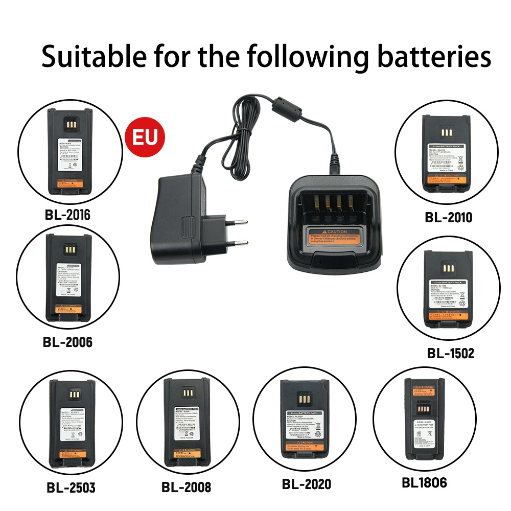 【CDQ-40】CH10A07 Two Way Radio Charger Station for Hytera PD782 PD502 ...