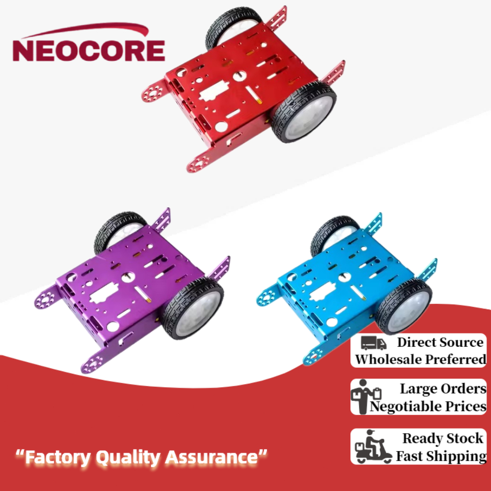 1*2WD Aluminum Car New Education Toys Robot Intelligent Car Alloy ...