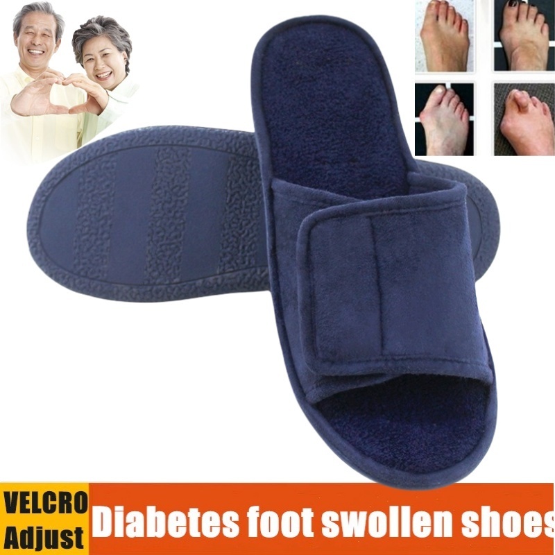 Summer Men Diabetic slippers Foot Swollen Shoes Thumb Valgus Shoes ...