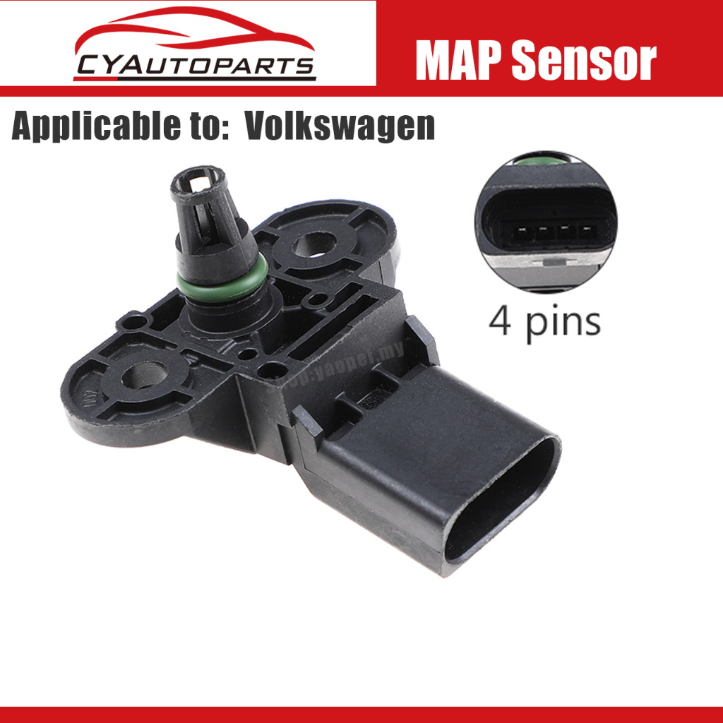 Original Intake Manifold Pressure MAP Sensors OEM Map For VW Fox Golf ...