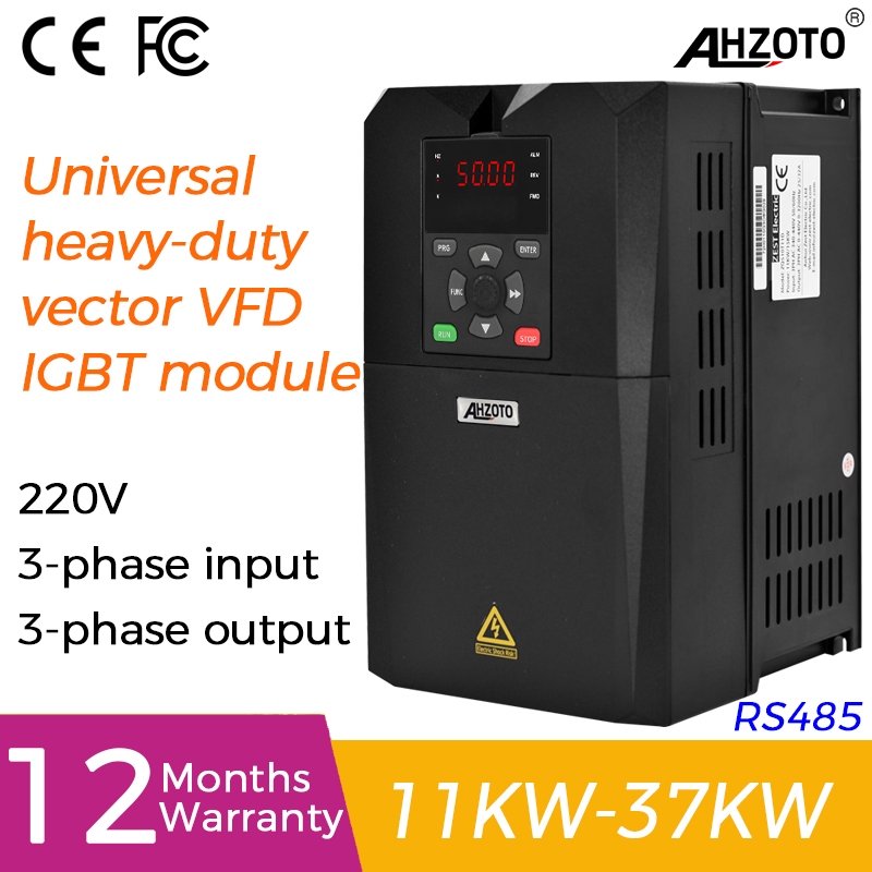 VFD 380V 11KW 15KW 18KW 22KW 30KW 37KW Input 3ph 380V Output 3ph 380V ...