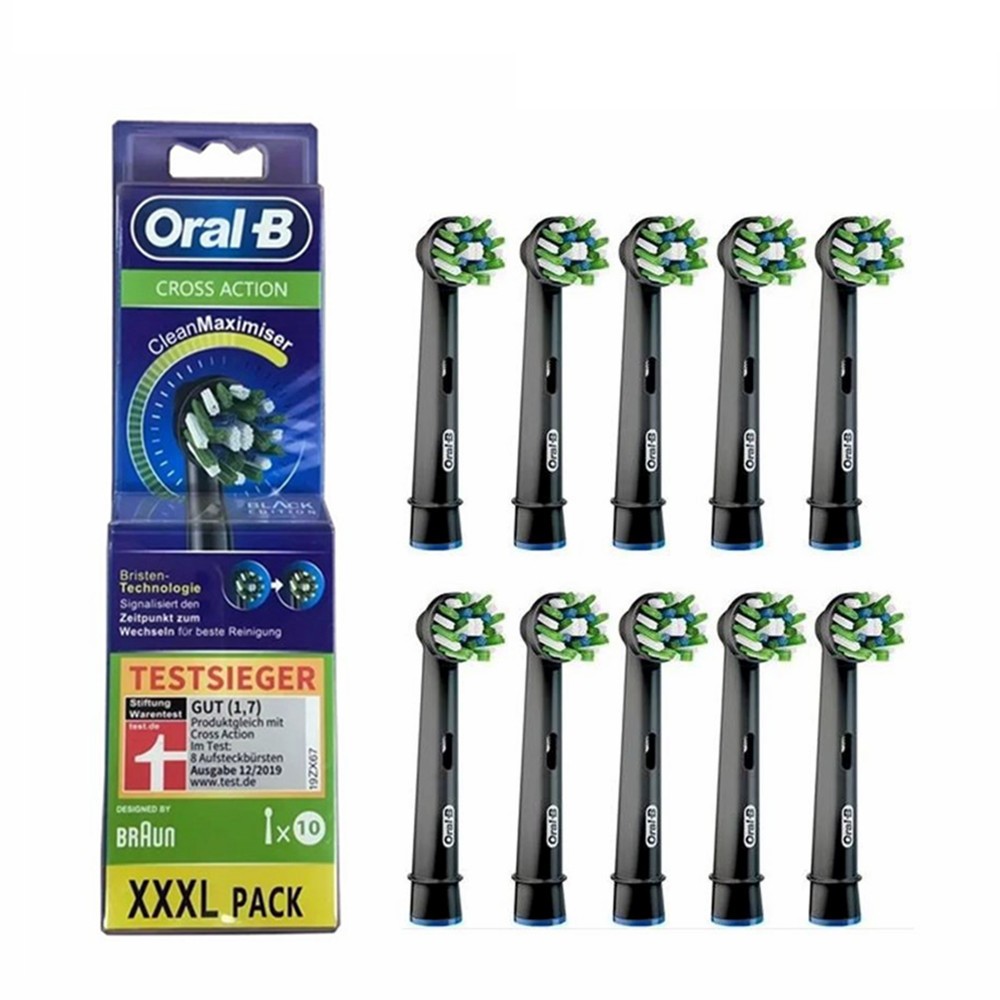 Great value XXXL pack Braun Oral B Precision Clean&Cross Action ...