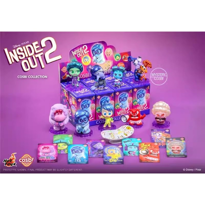 Disney Pixar Cosbi Collection Hot Toys Inside Out 2 Blind Box Toy ...